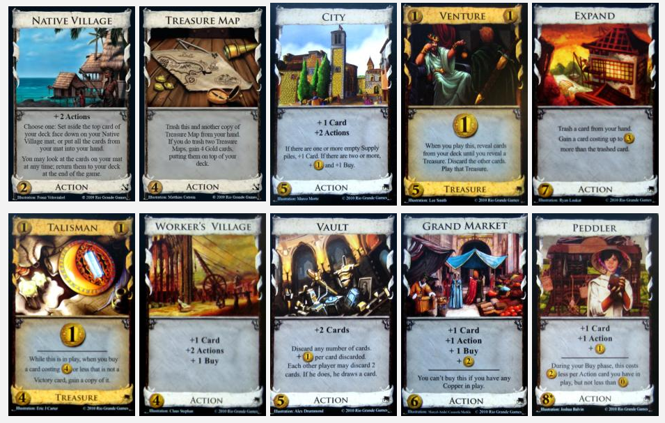 Finalists for the 2012 DominionStrategy.com Kingdom Design Challenge ...
